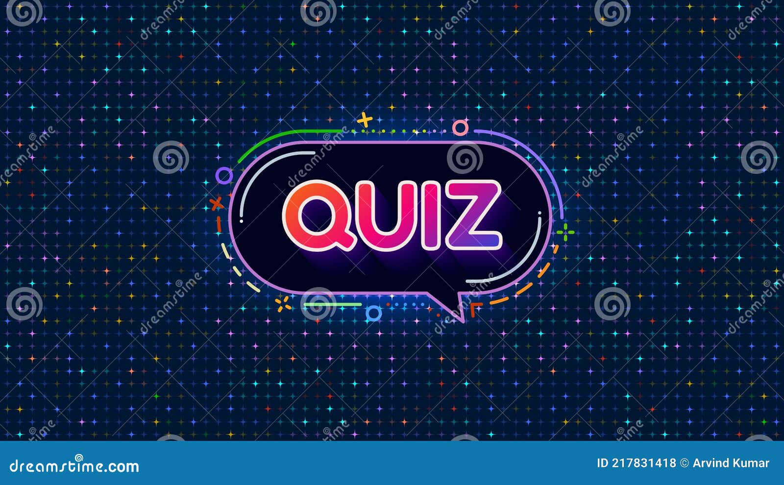 Quiz, Contest, Question Answer Game, Challenge, Glittering Background ...