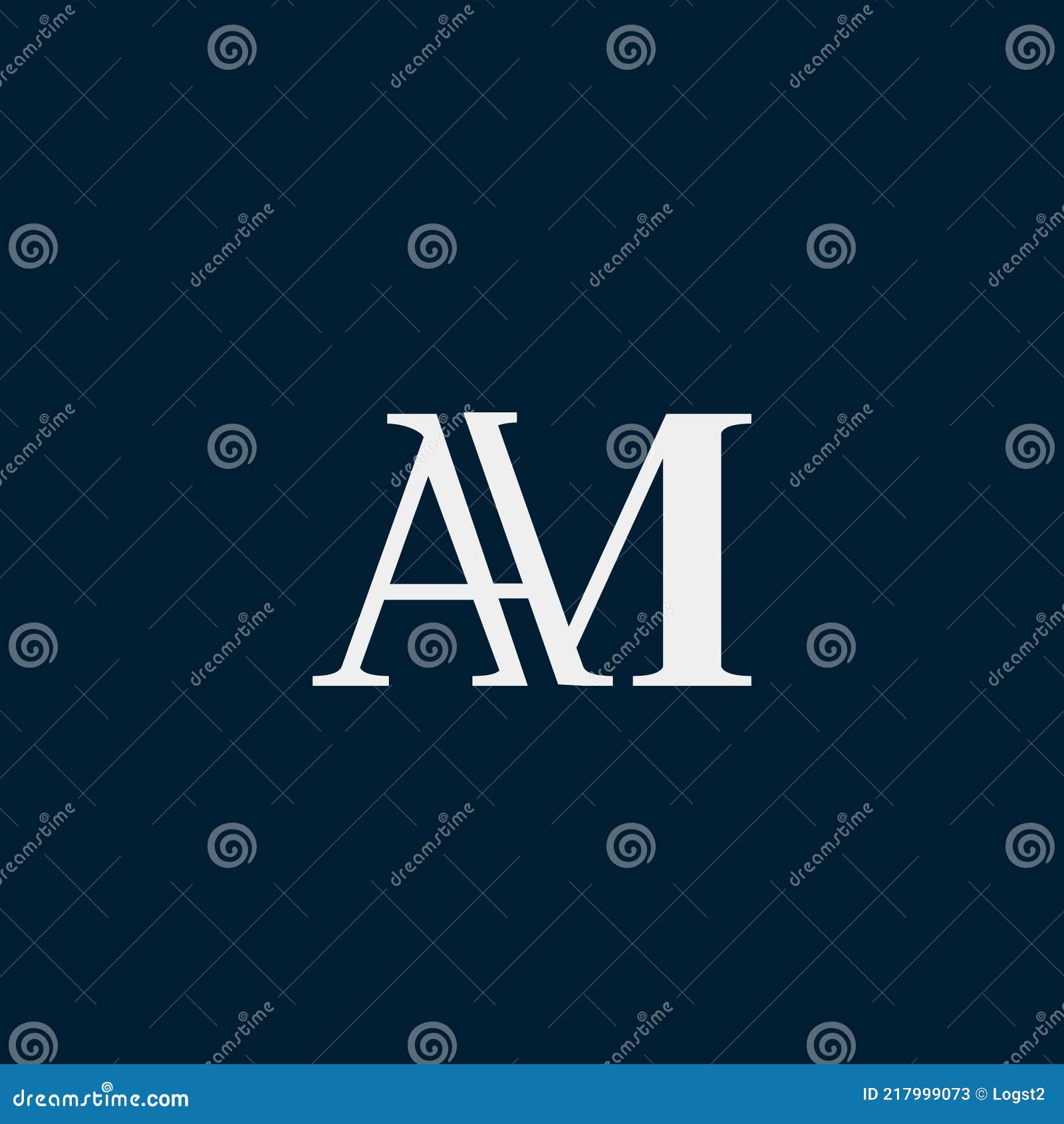 A,M Letters Logo Vector. a,M Letters Emblem Vector. Stock Vector ...