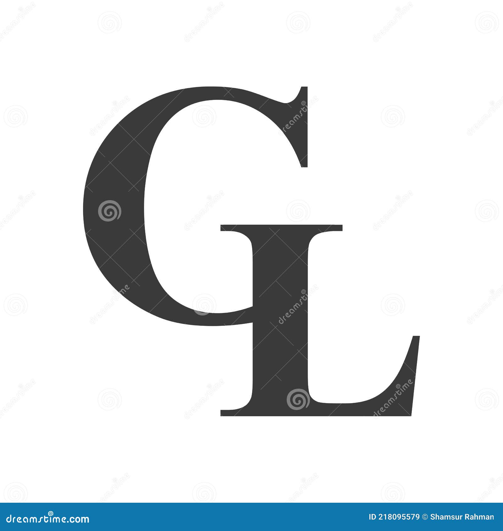 Alphabet Letters Initials Monogram Logo GL, LG, G and L Stock Vector ...