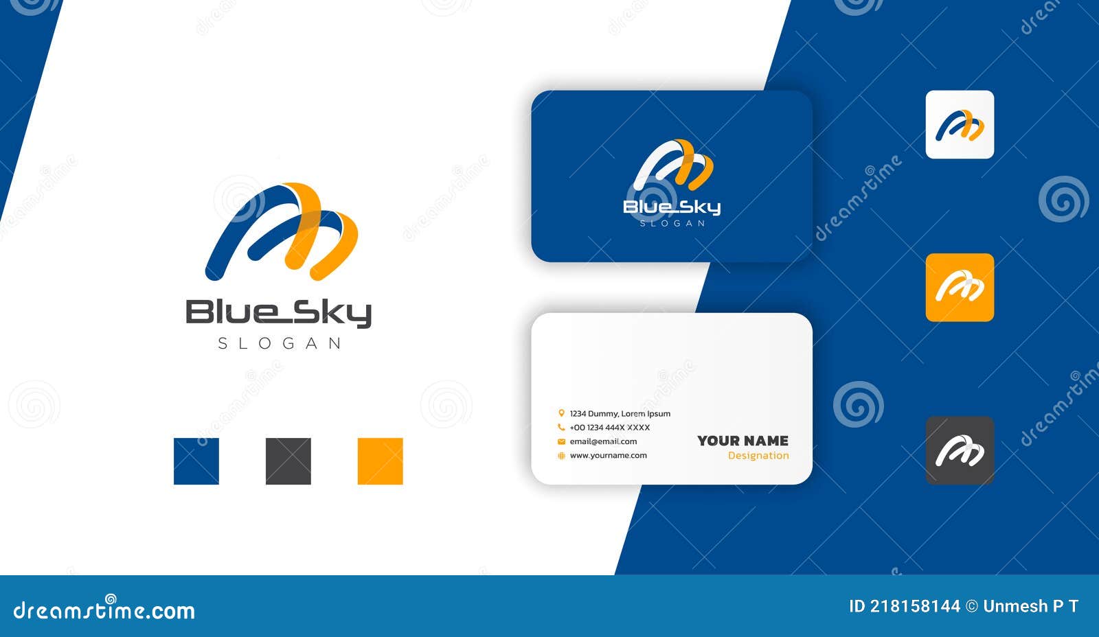 Logo Vector Template for Company or Business Stock Vector ...