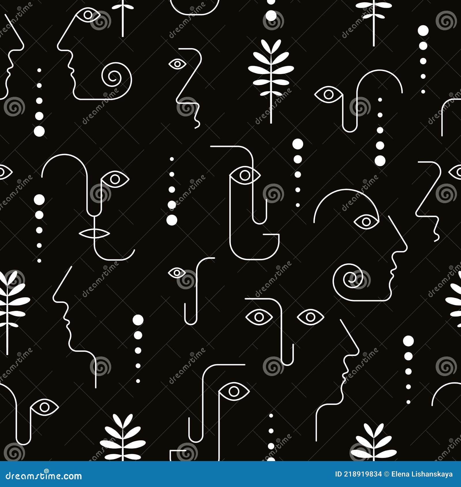 Abstract Men Portraits On City Background Stock Image | CartoonDealer ...