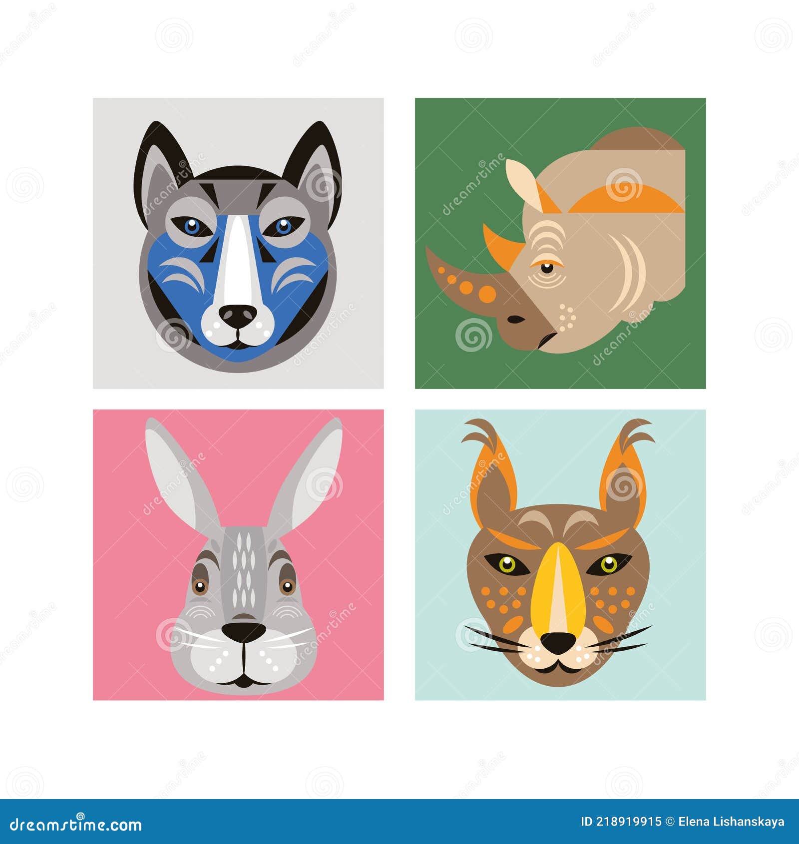 Wolf And Rabbit Royalty-Free Stock Image | CartoonDealer.com #85604416