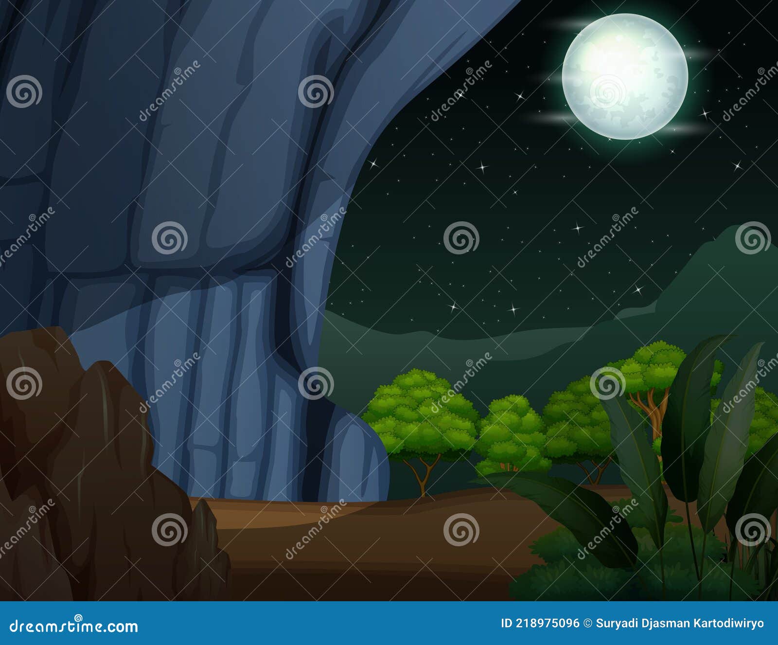 Cartoon Cave Night Stock Illustrations – 817 Cartoon Cave Night Stock ...
