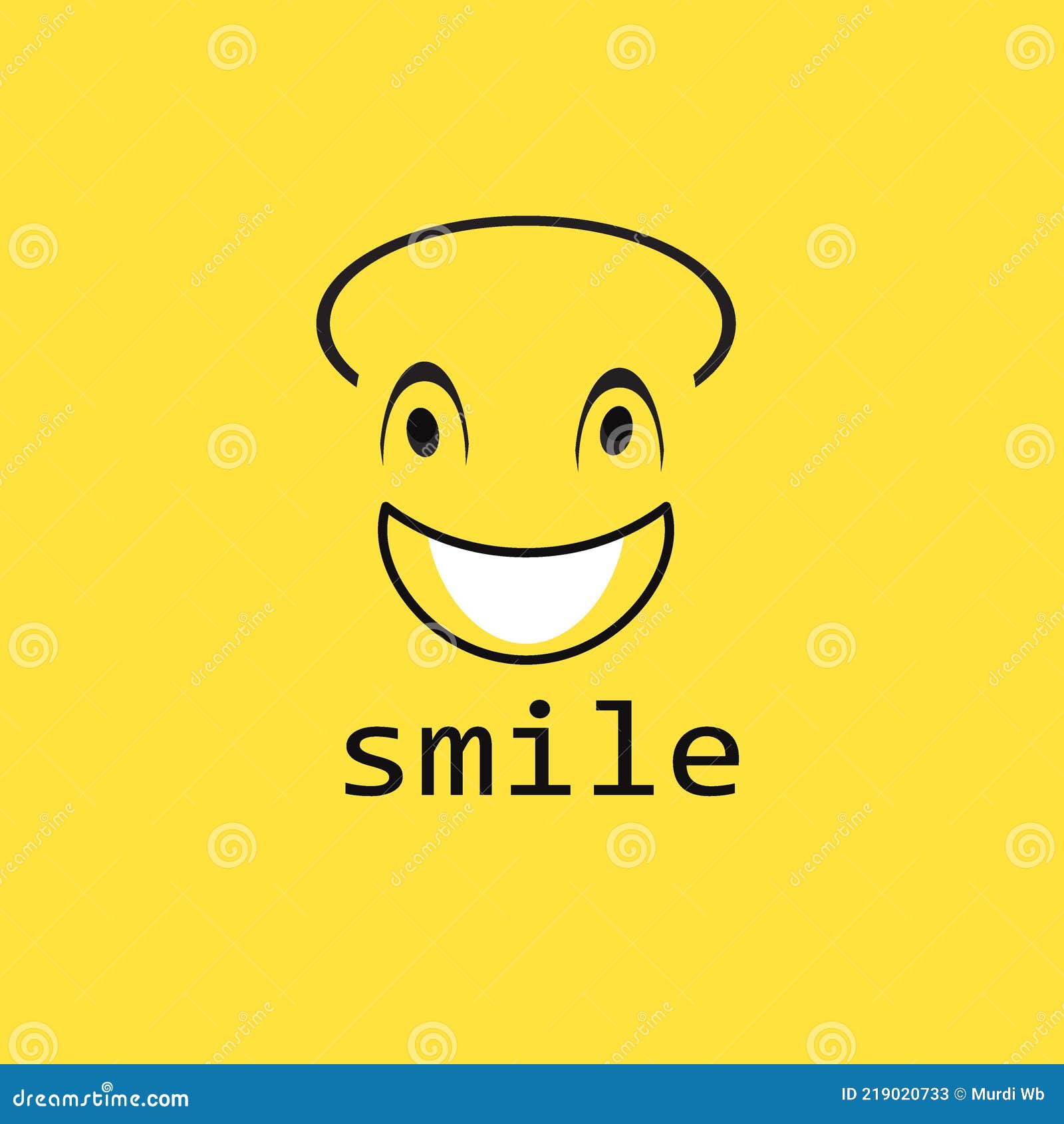 Happy Smile Doodle, Simple Icons Stock Vector - Illustration of hand ...