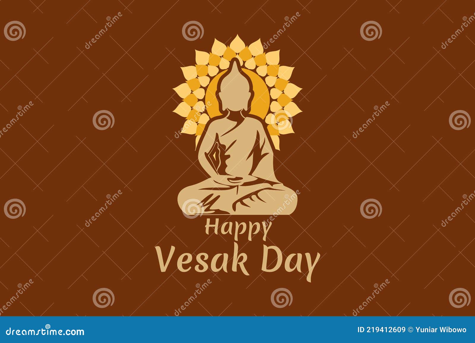 Happy Vesak Day. Vesak or Waisak Day Vector Illustration Stock Vector ...