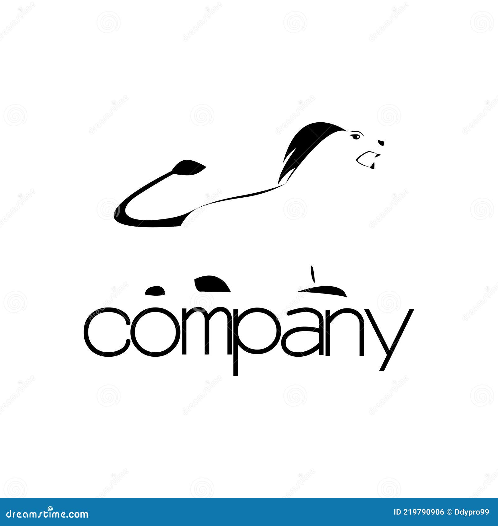 Symbol of Financial Service Lion Heraldic Lion Lioness Stock Vector ...