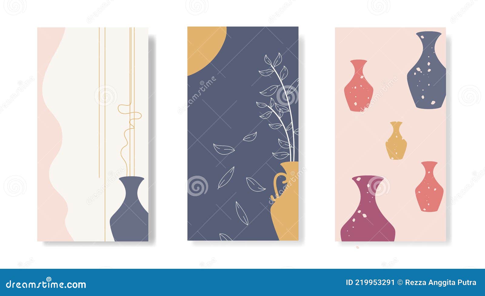 Creative Background Abstract with Vase Concept Beautiful and Simply ...