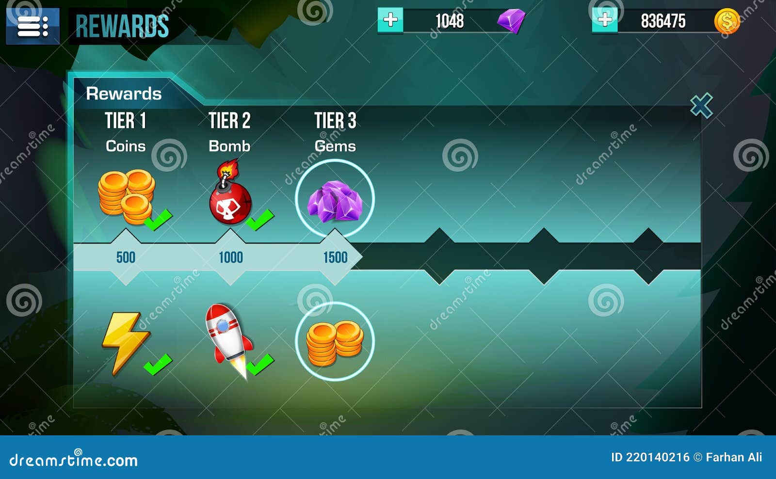 Casual Game Screens for Kids Stock Vector - Illustration of settings ...