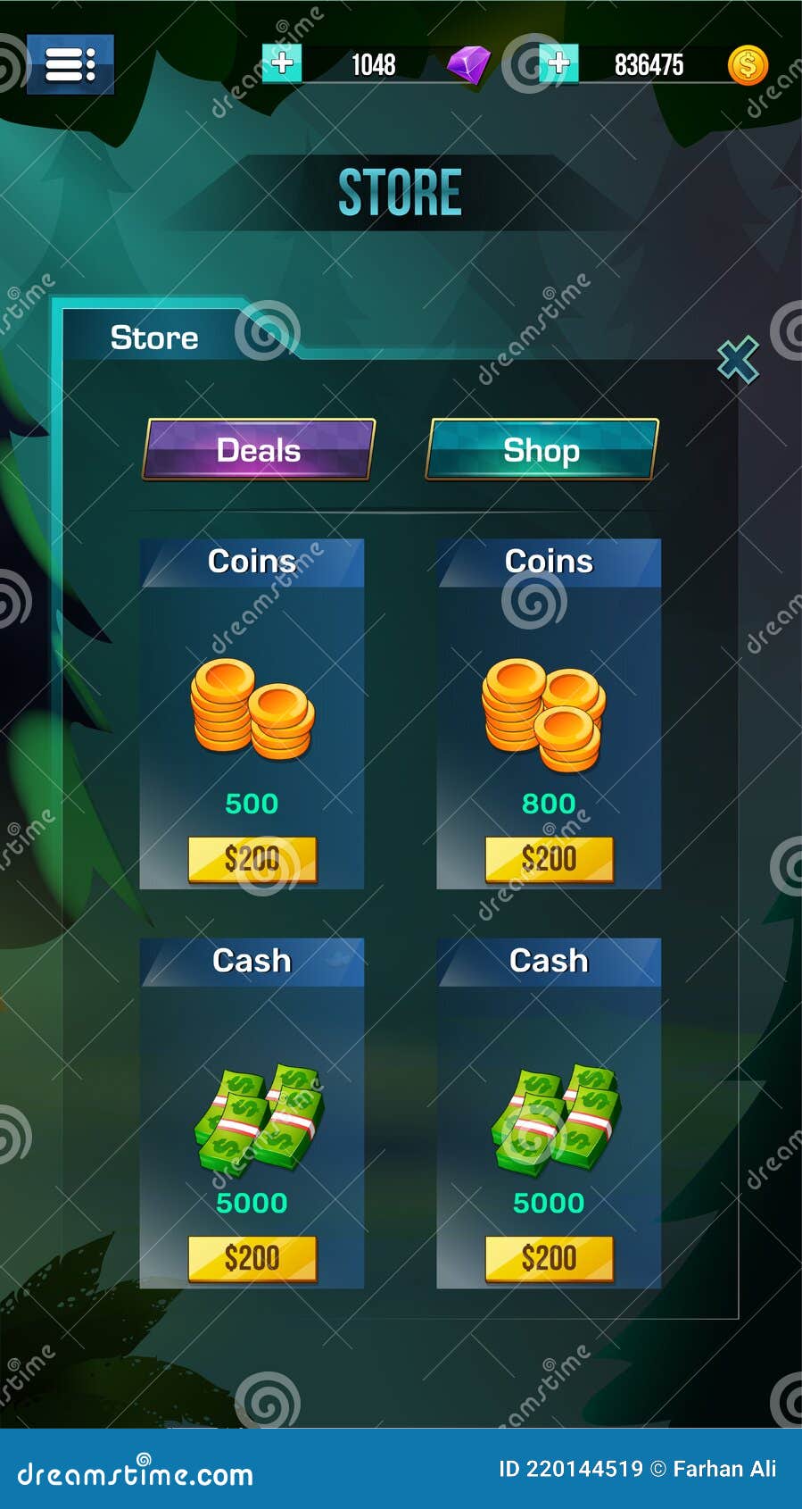 Fantasy Game With Alien With Severed Tentacle. Dead Pixelated Monster ...