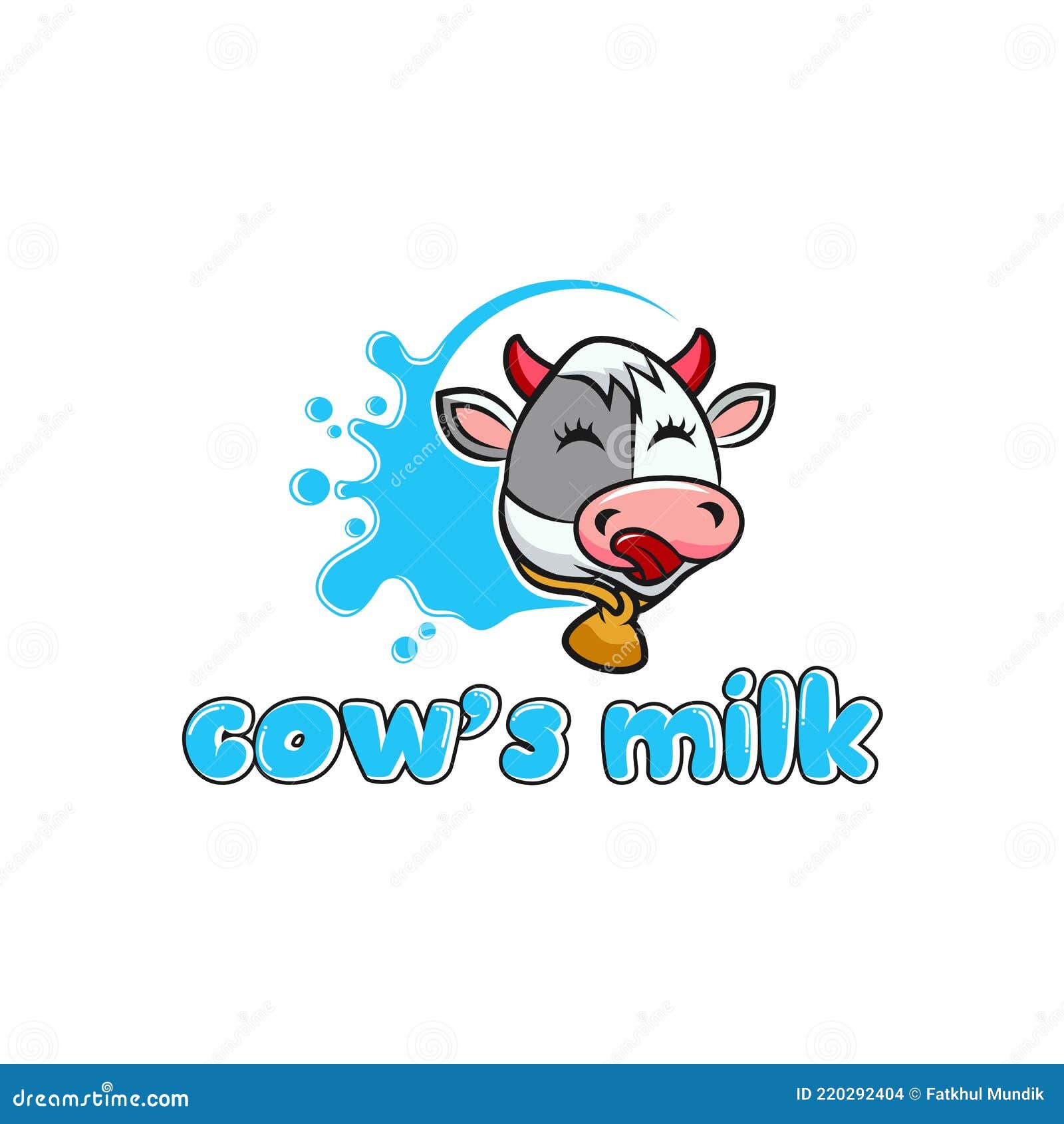 Illustration Vector Graphic of Cow Milk Stock Vector - Illustration of ...