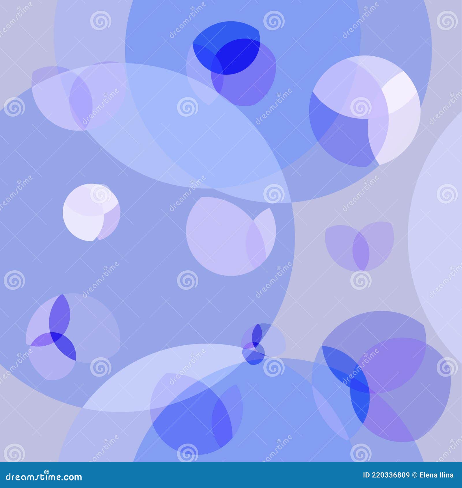 Background of blue shapes stock illustration. Illustration of wallpaper ...