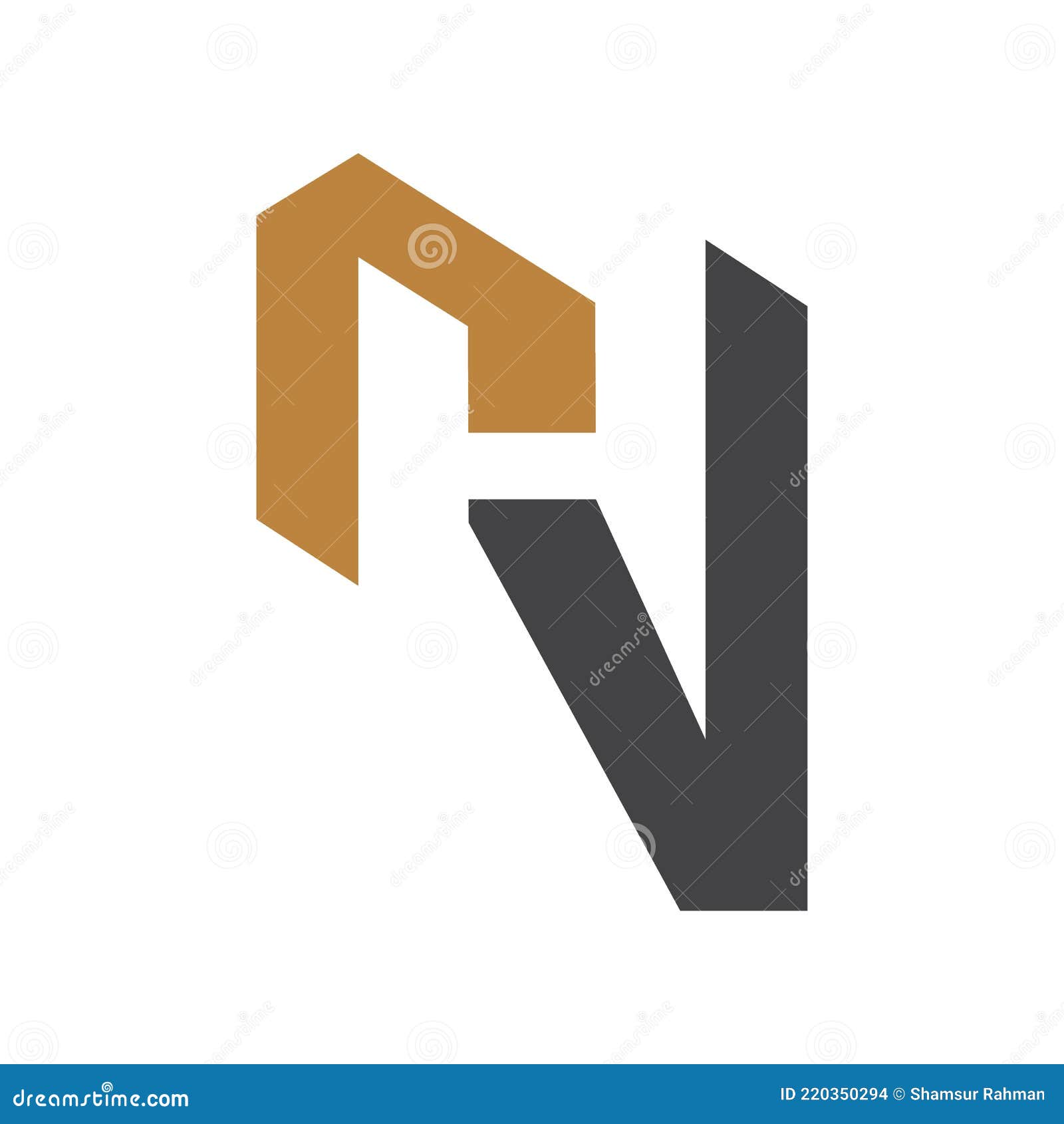 Alphabet Letters Monogram Logo HV, VH, H and V Stock Vector ...