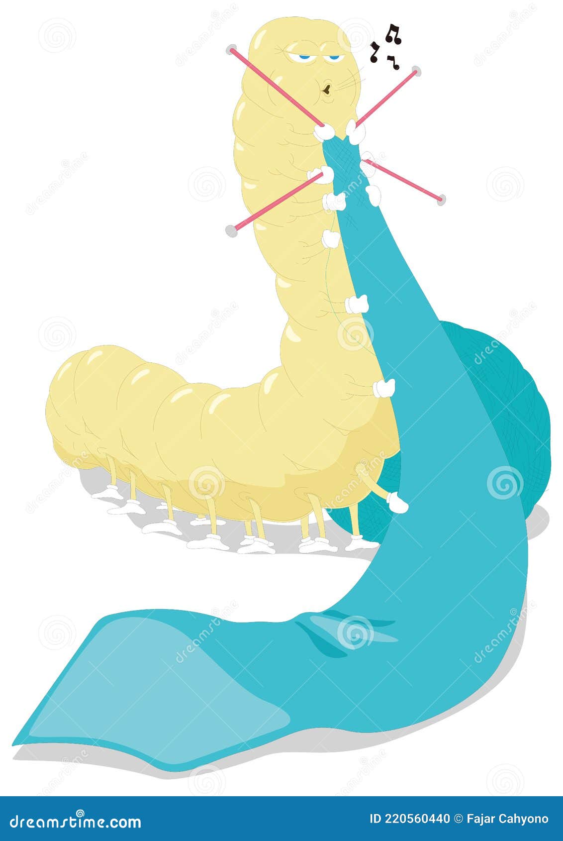 Silk Worm Clip Art