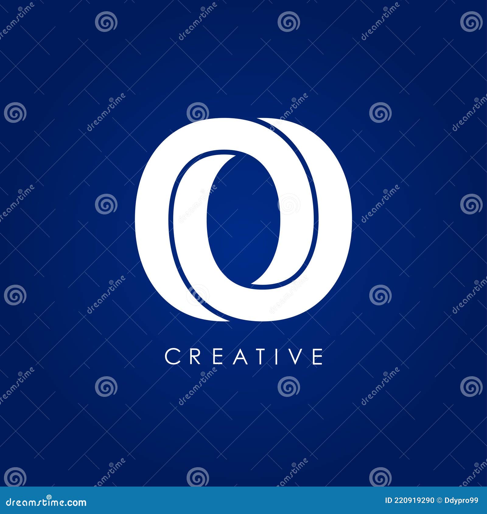 Double `OO` Logo. the Design Consists of only One Continuous Line that ...