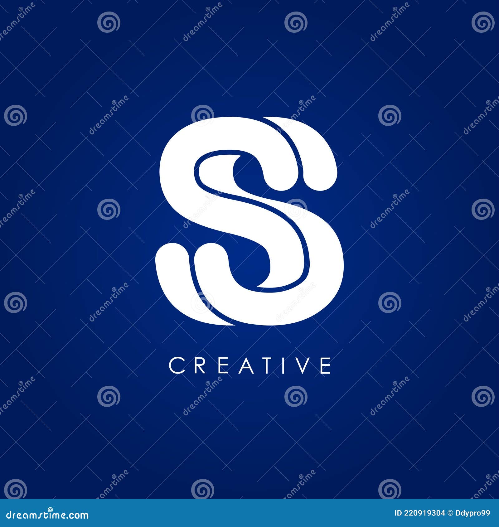 Double `SS` Logo. the Design Consists of only One Continuous Line that ...