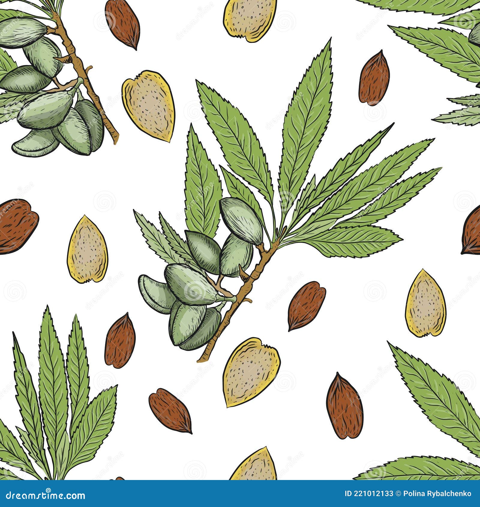 Textile Art With Food Inspired Patternscreating A Textile Piece Stock ...