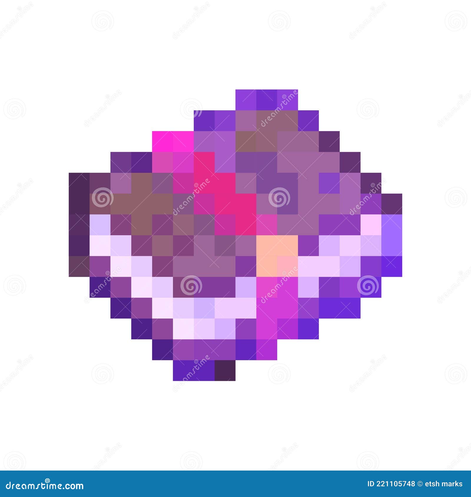 Pixel Art of an Enchanted Book. Stock Vector - Illustration of colorful ...