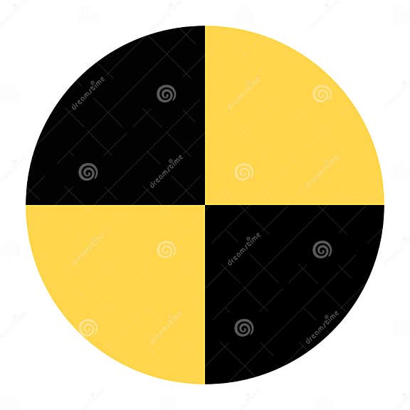 Crash test symbol on white stock photo. Illustration of check - 221319086