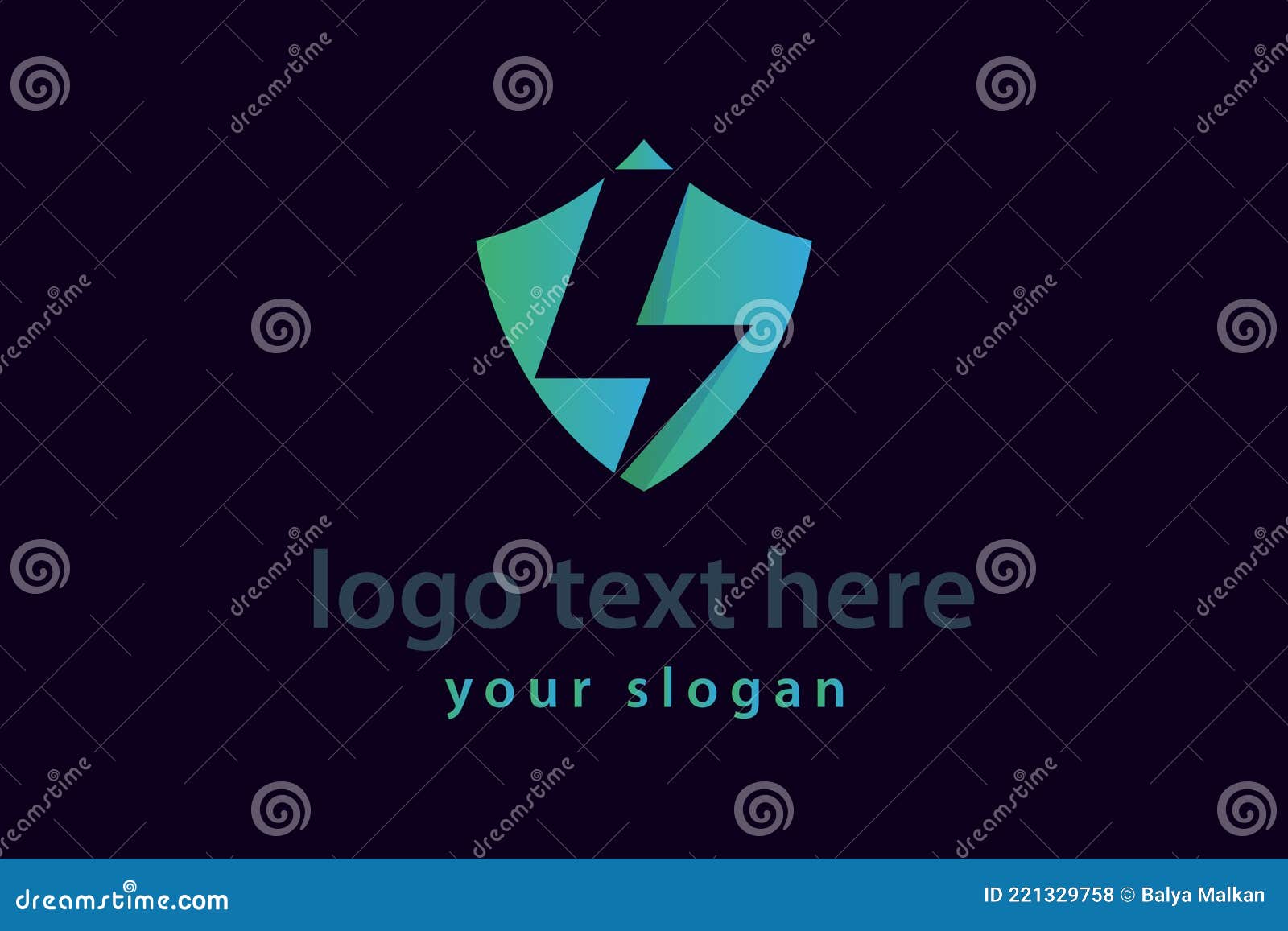 Flash Shield Logo Premium Vector Stock Vector - Illustration of design ...