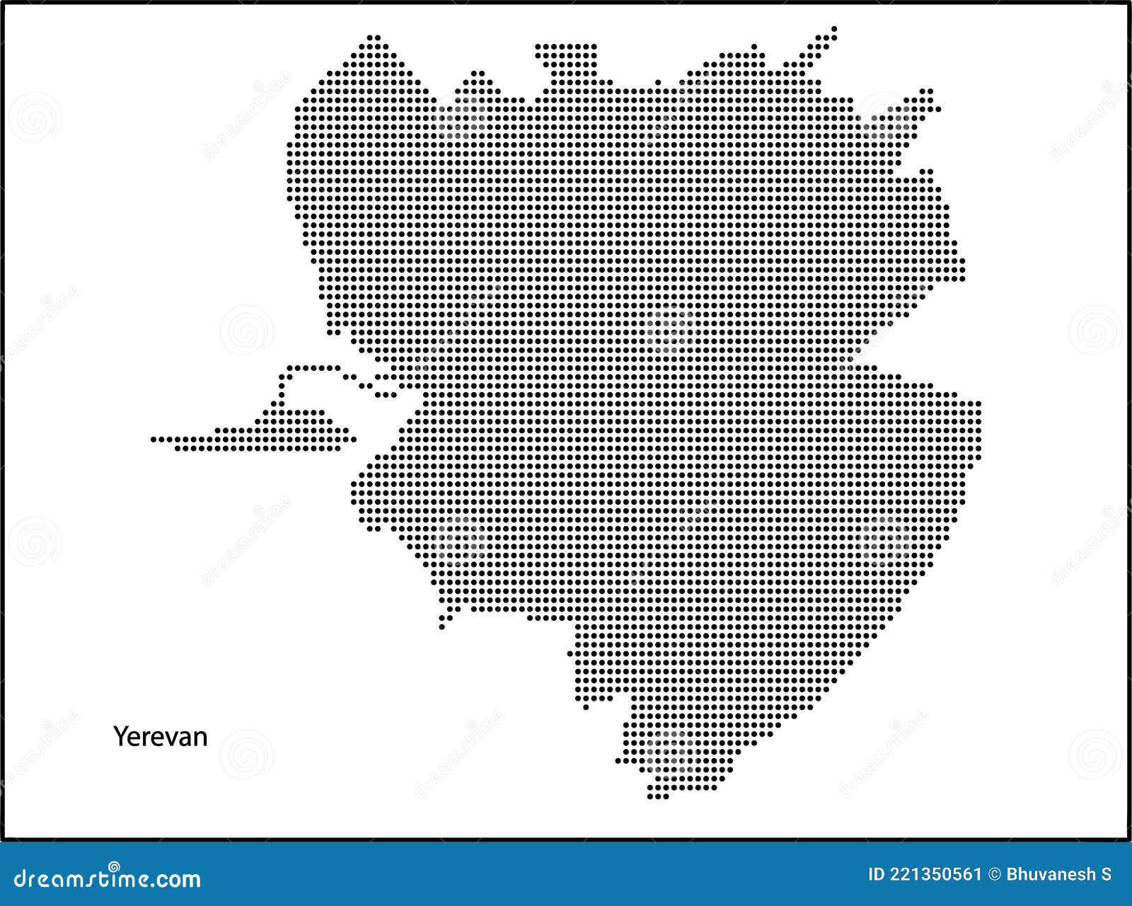 Vector Yerevan, Armenia Postcard. Famous Cascade Complex. Tourist ...