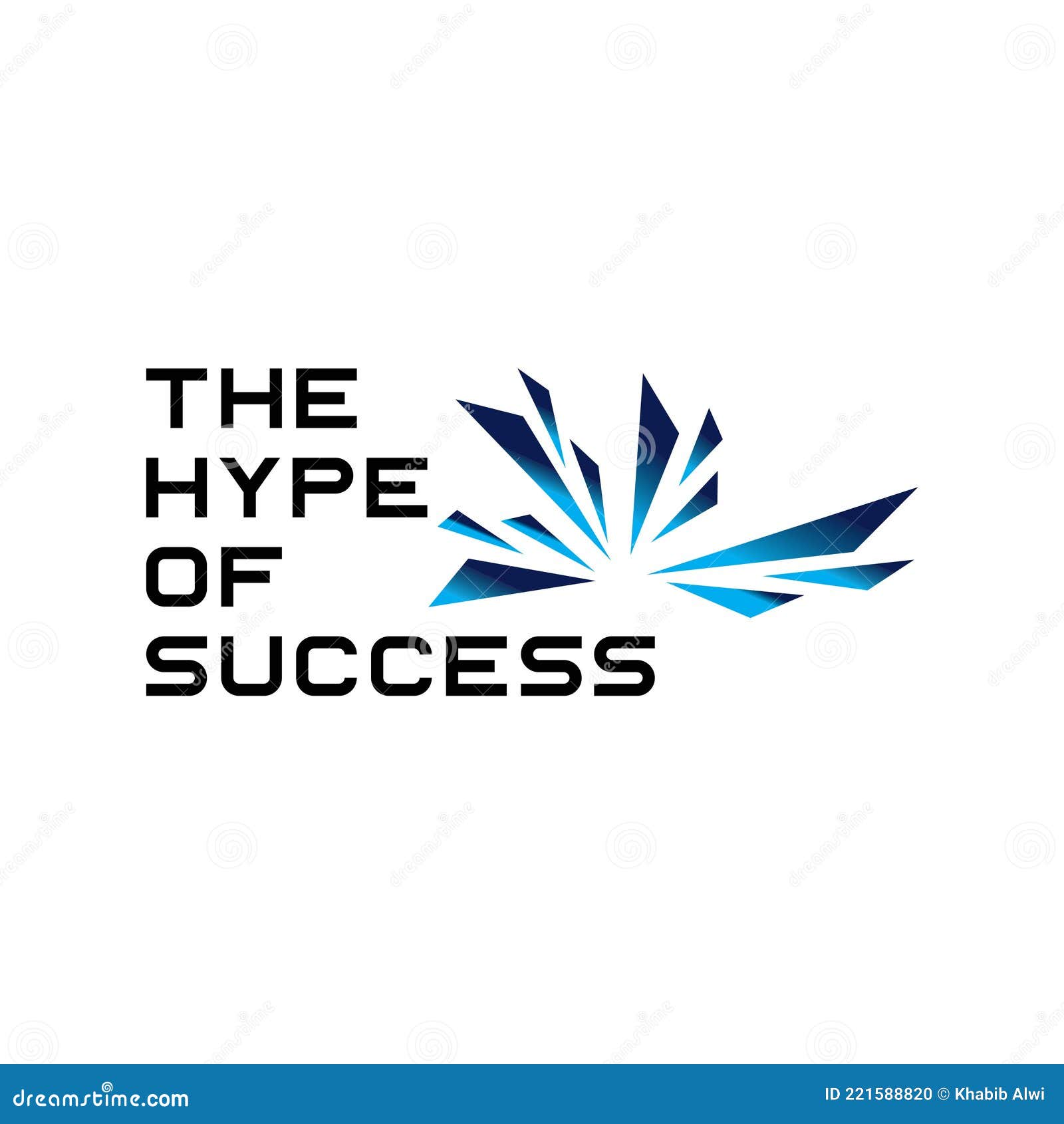 Hype Logo, Logotype, Bright Infographic For Posters, Presentations And ...