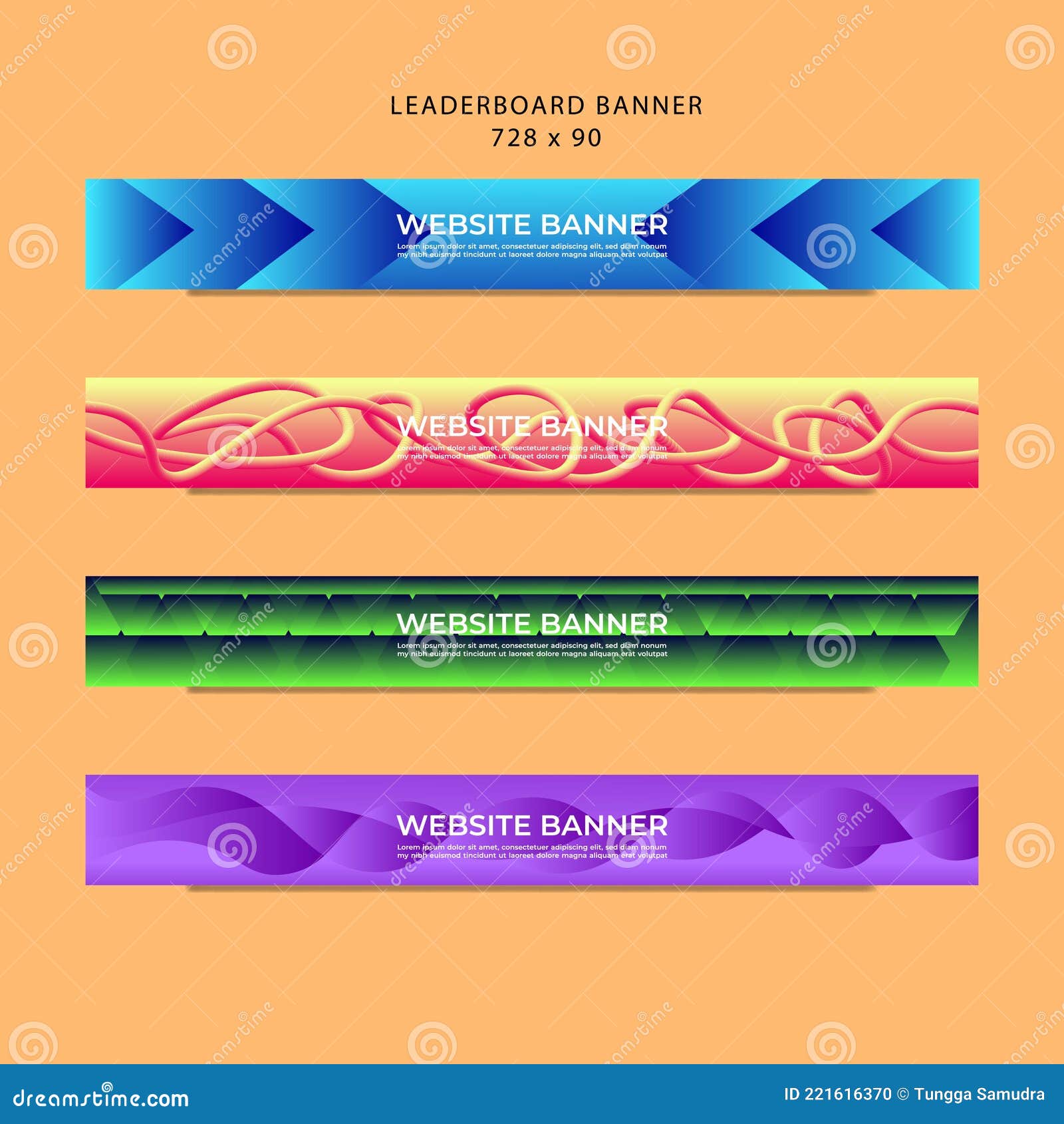 Leaderboard Banner Design