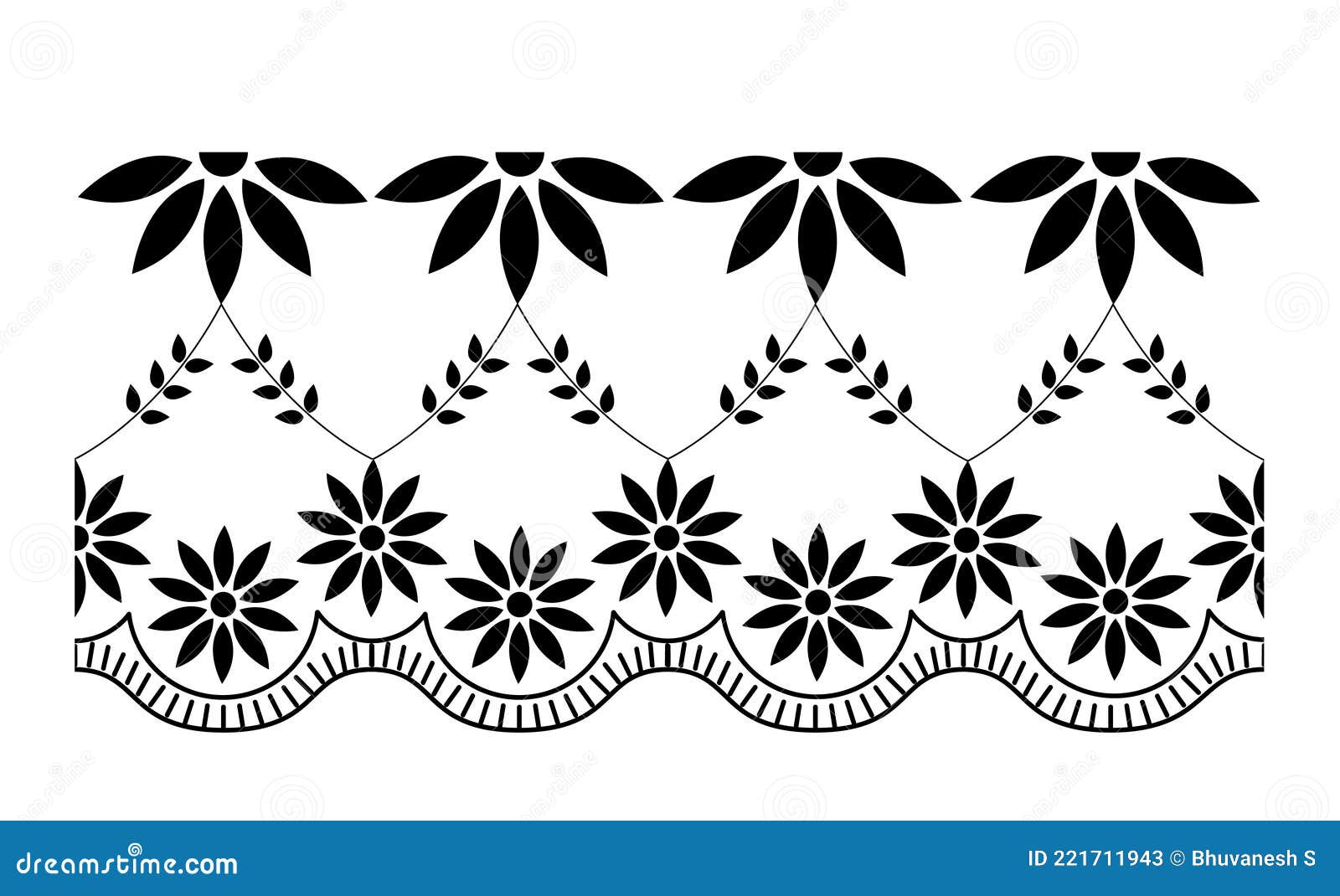 Design Patterns For Saree Borders