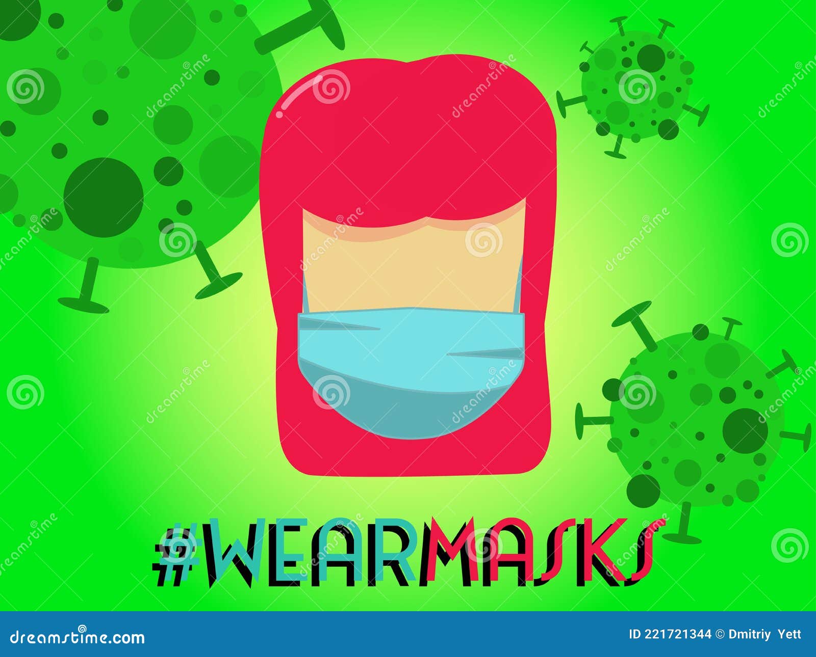 Wear Msks For People World Stock Photography | CartoonDealer.com #221721344