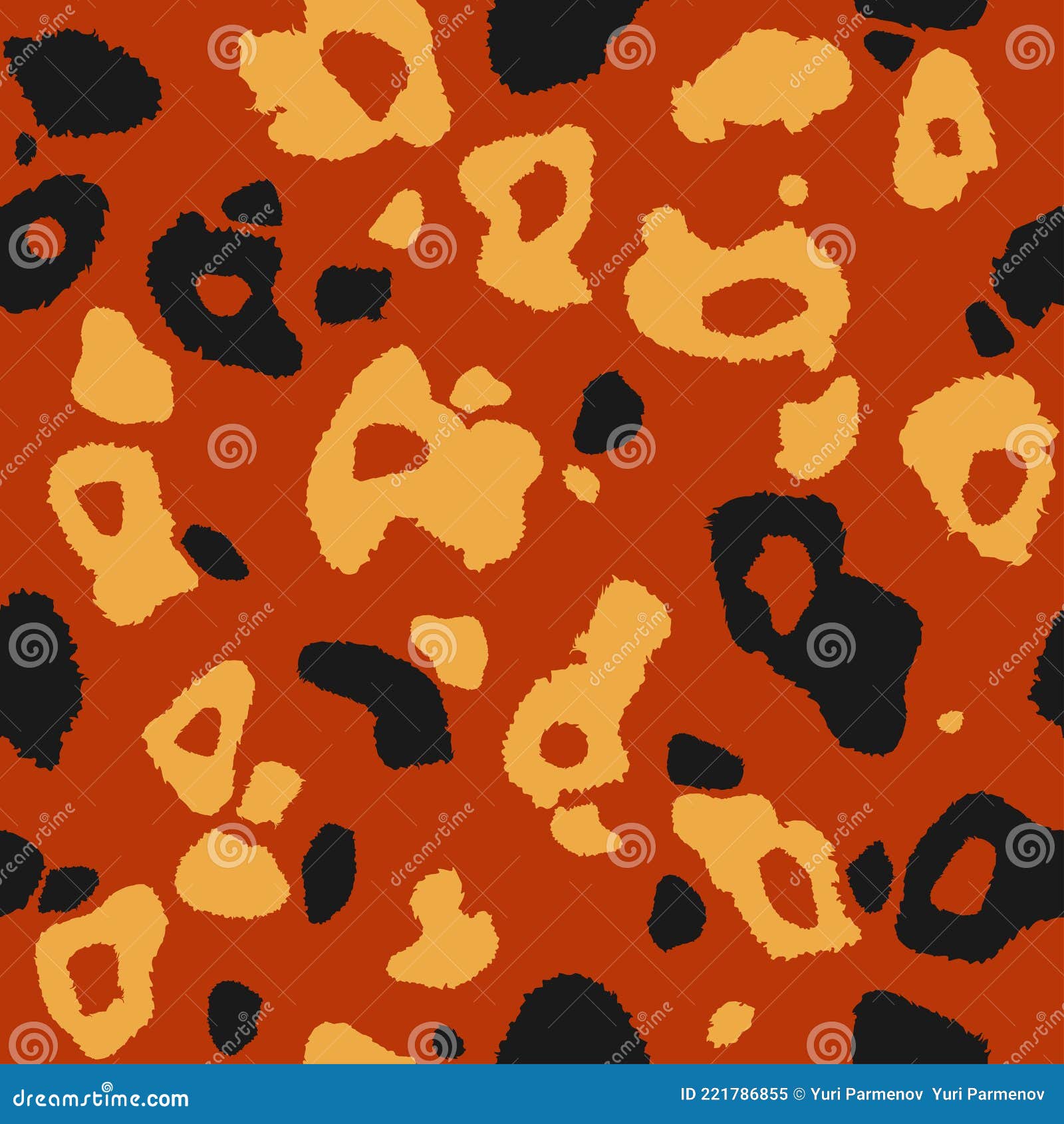 Abstract Seamless Spotted Pattern. Organic Shaped Speck Pattern for ...
