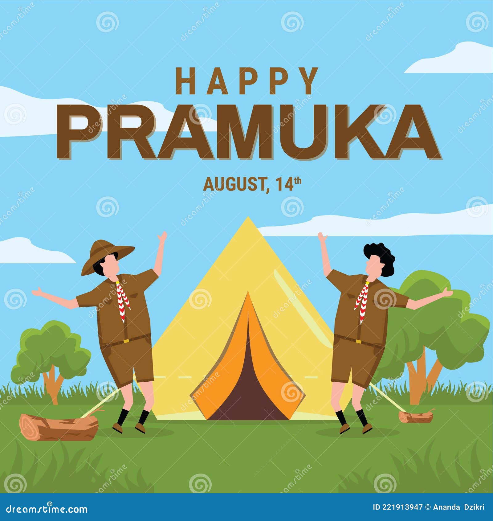 Pramuka Cartoons, Illustrations & Vector Stock Images - 152 Pictures to ...