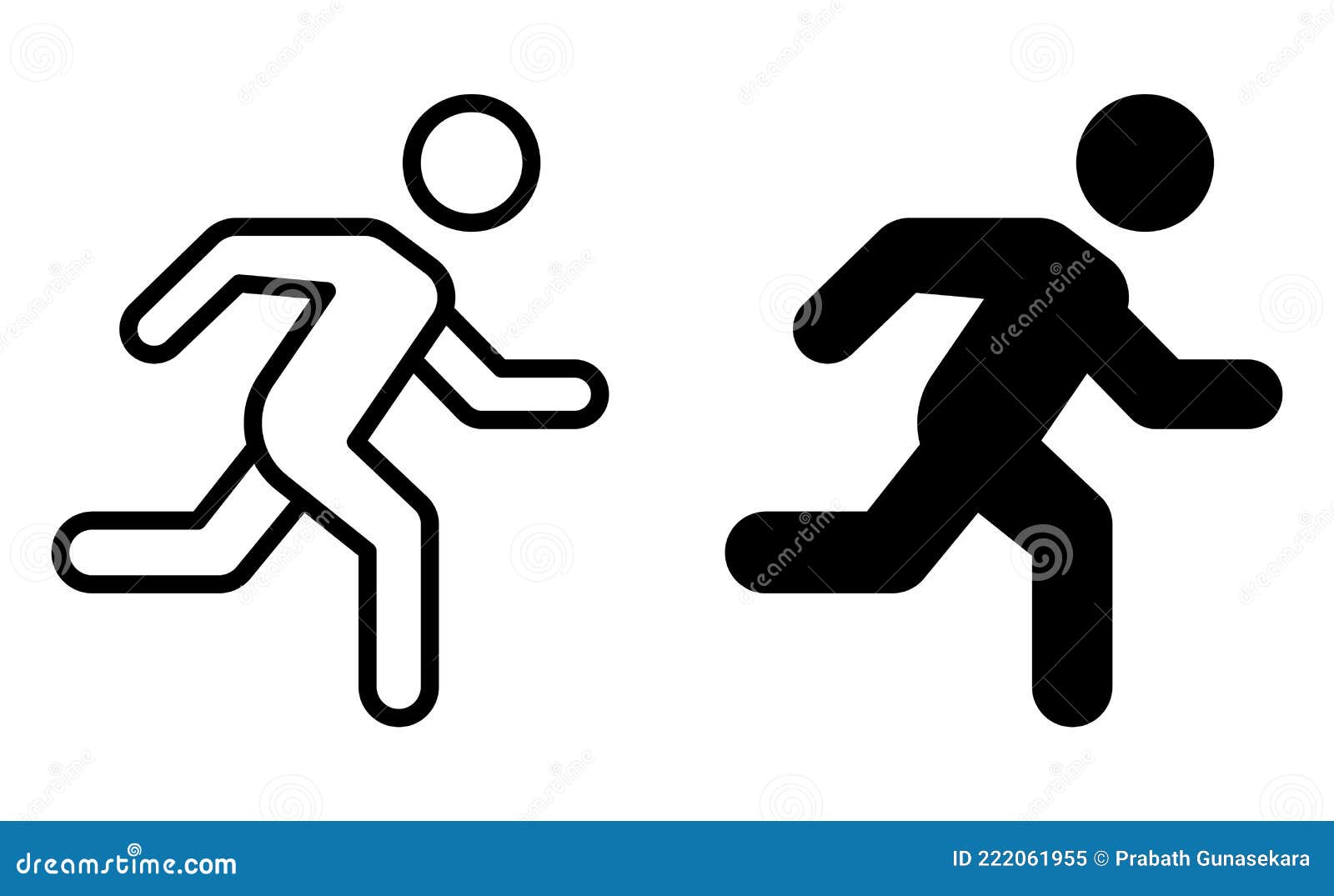 Running Man Clip Art Vector Png Stock Vector - Illustration of grass ...