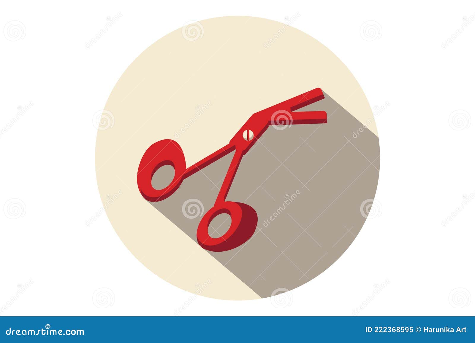 Surgical Scissors Medical Tool Vector Stock Vector - Illustration of ...