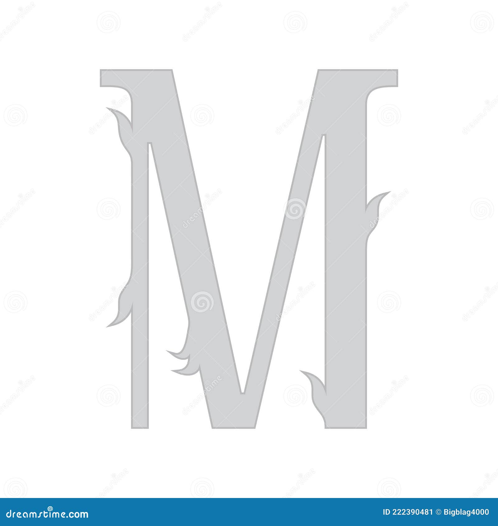 Vector Cutted Letter.Art Font. Stock Vector - Illustration of vector ...