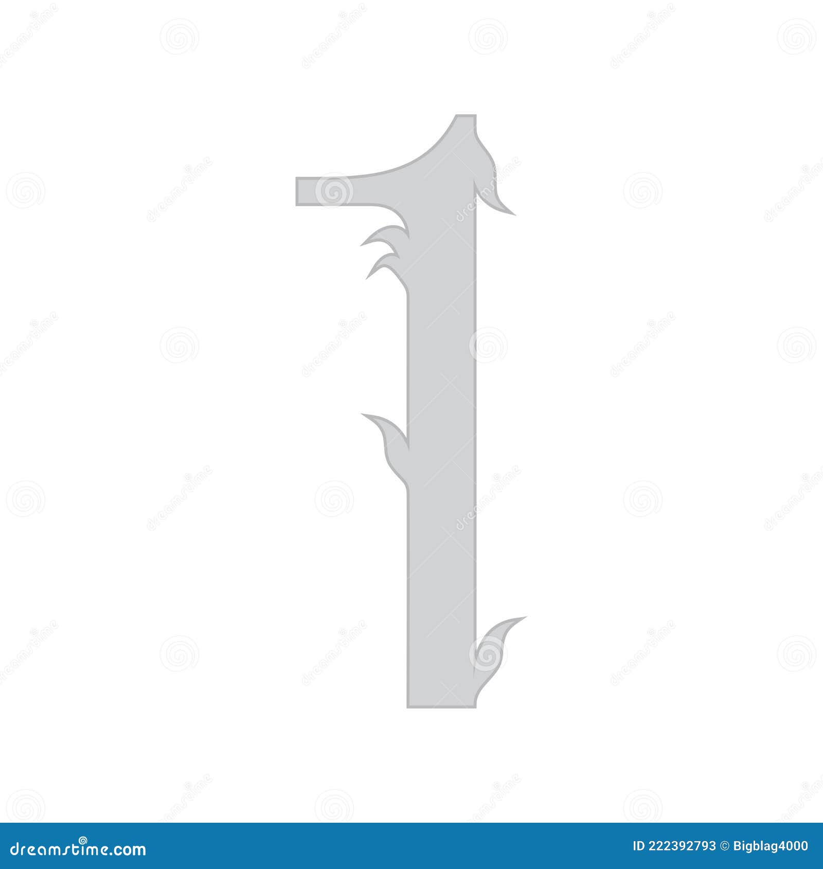 Vector Cutted Number.Art Font. Stock Vector - Illustration of design ...