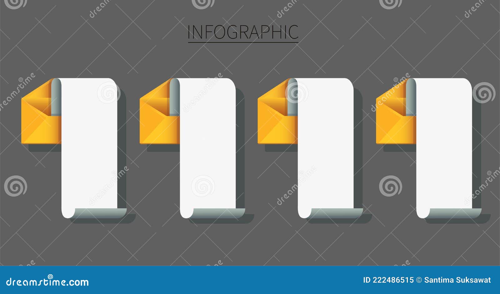 Infographic Mail Rocket Icons Concept Stock Image | CartoonDealer.com ...