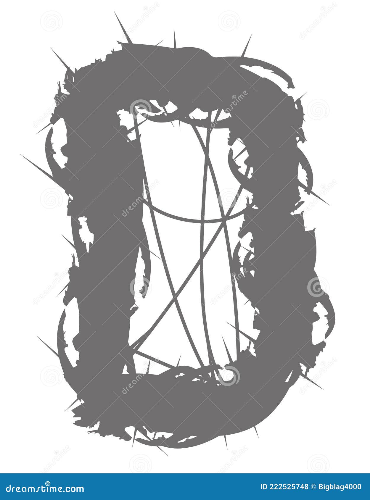 Torned Vector Letter.Art Font. | CartoonDealer.com #222525792