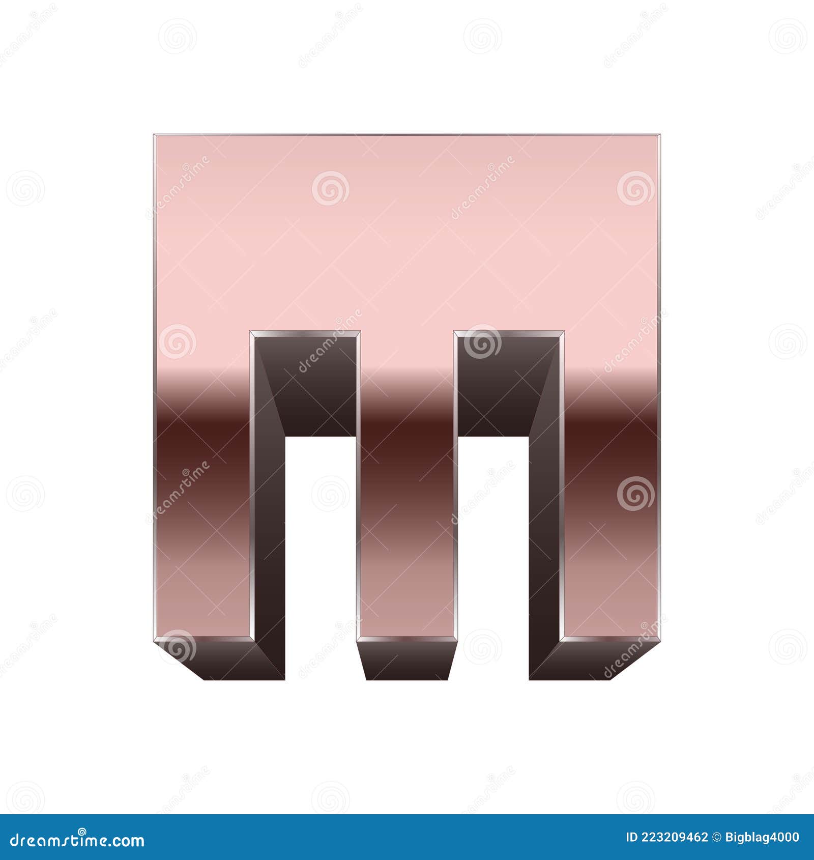 Copper Font And Numbers Vector Illustration | CartoonDealer.com #37607660