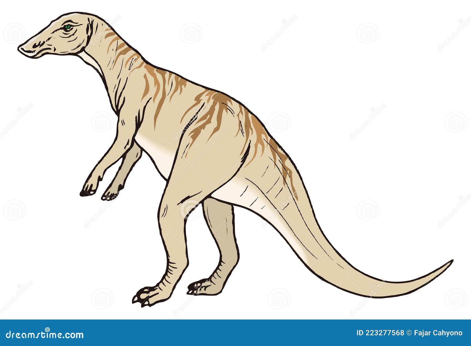 Anatosaurus Dinosaurus Ancient Vector Illustration Transparent ...