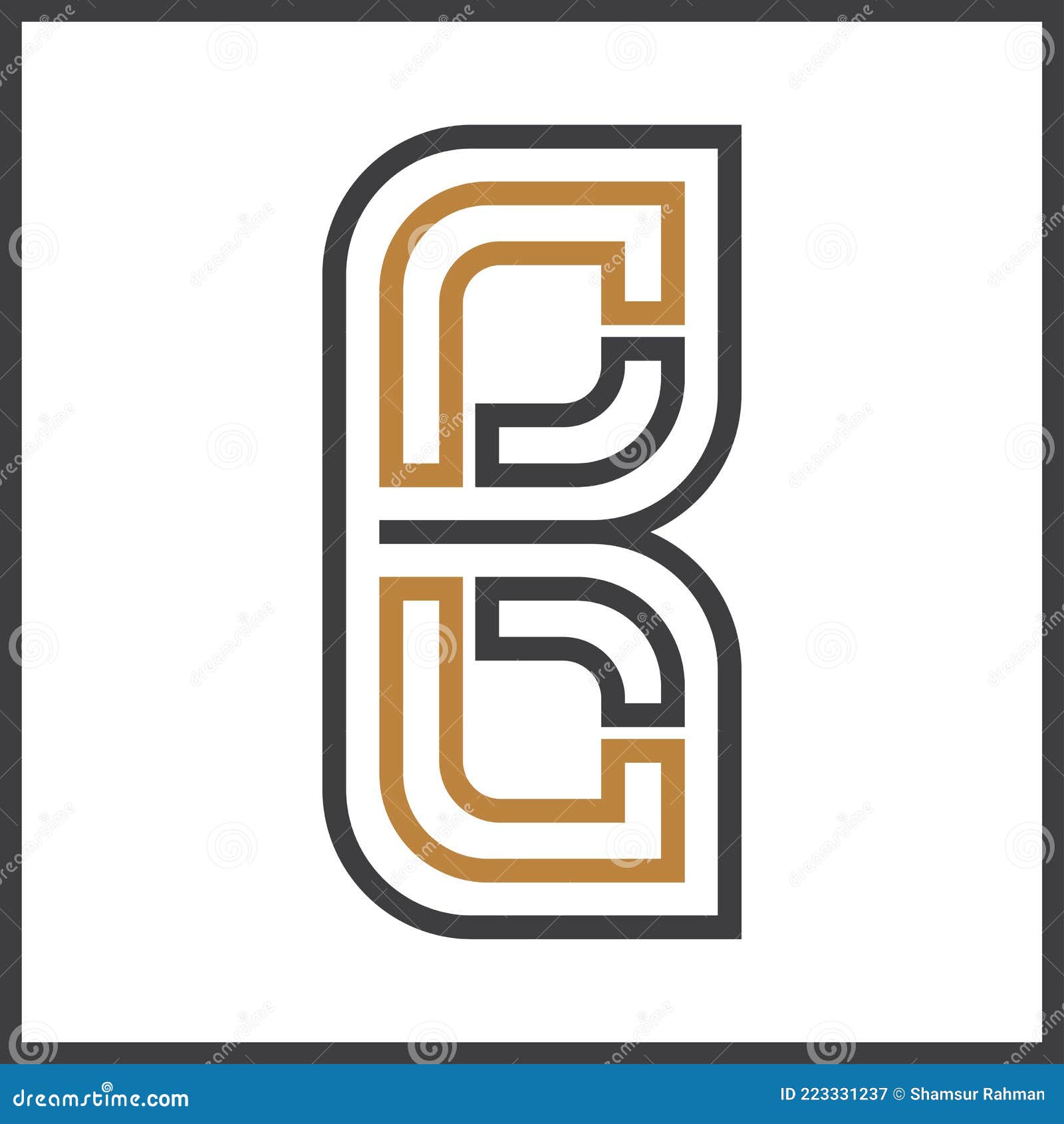Alphabet Letters Initials Monogram Logo BL, LB, L and B Stock Vector ...