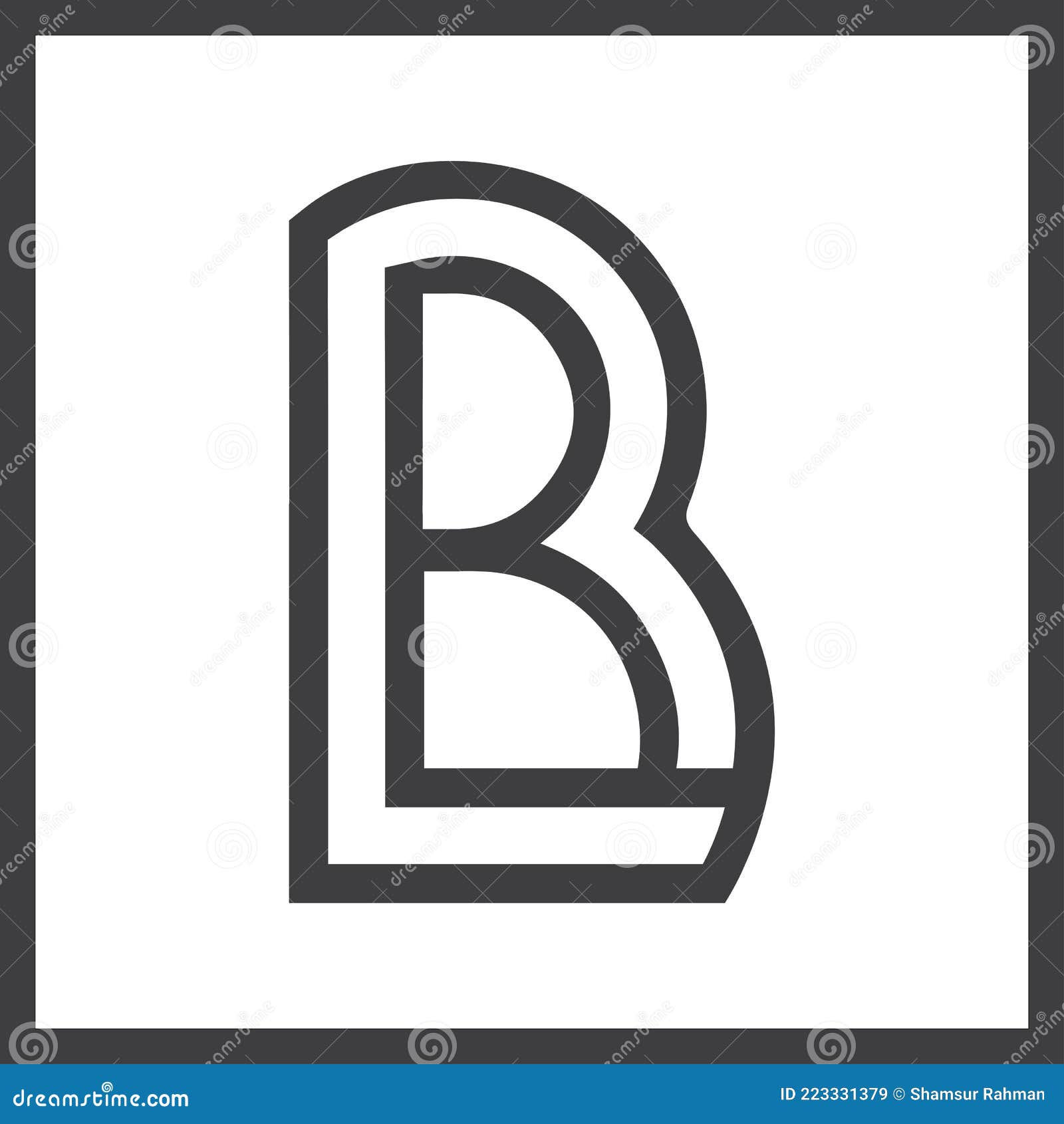 Alphabet Letters Initials Monogram Logo BL, LB, L and B Stock Vector ...
