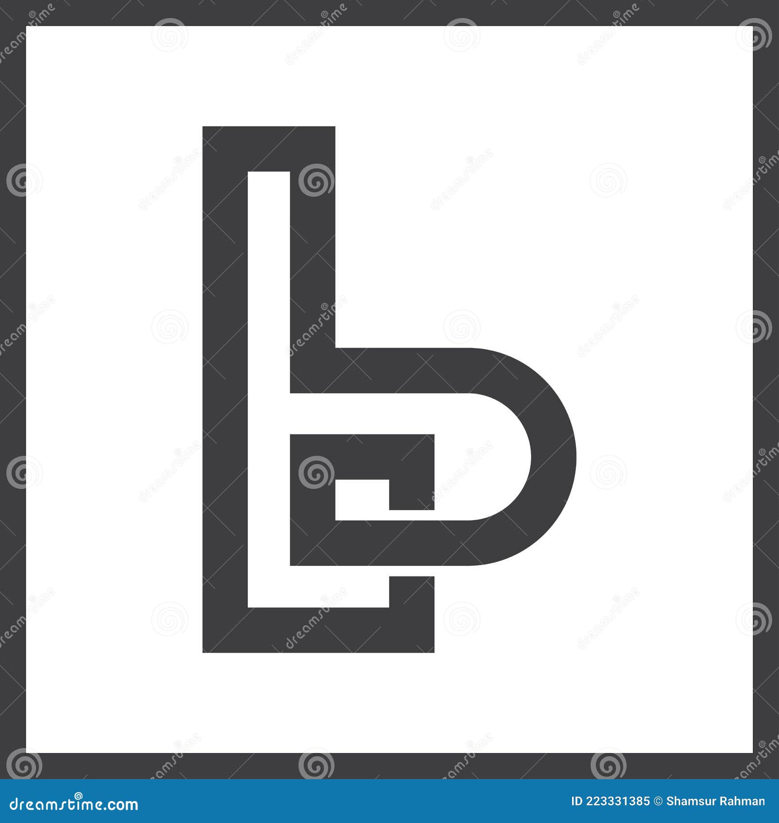 Alphabet Letters Initials Monogram Logo BL, LB, L and B Stock Vector ...