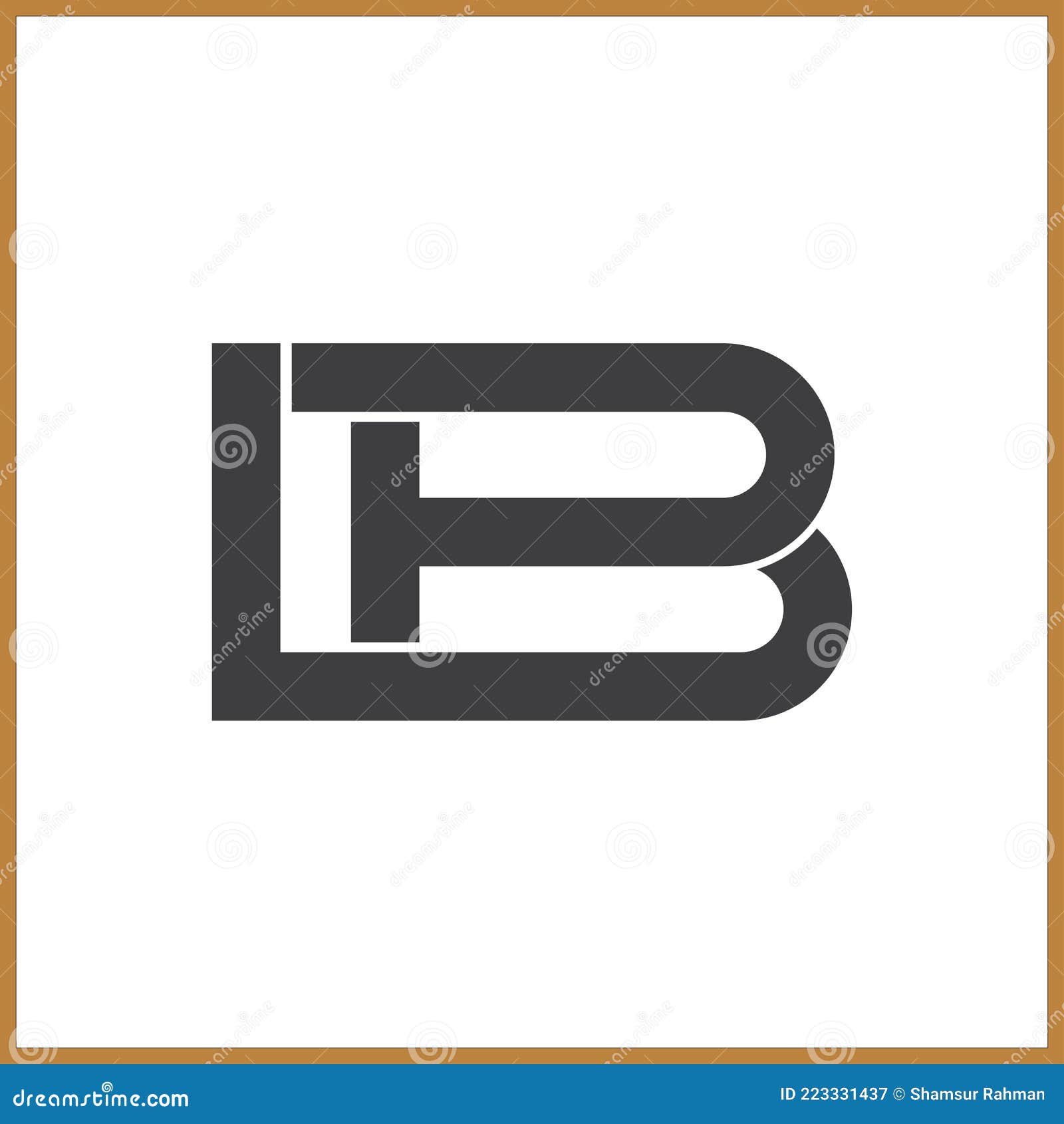 Alphabet Letters Initials Monogram Logo BL, LB, L and B Stock Vector ...