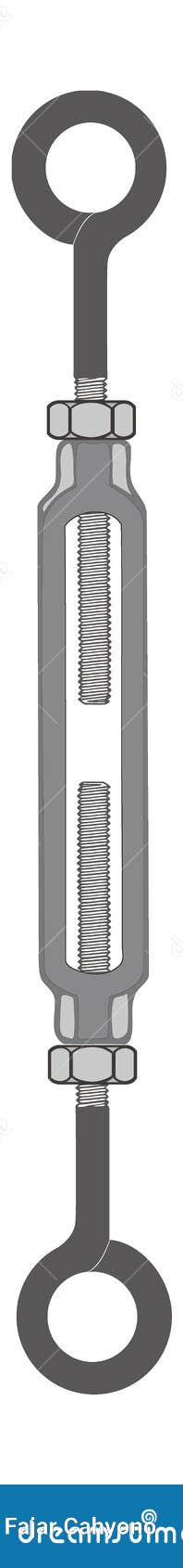 Turnbuckle Tool Vector Illustration Transparent Background ...