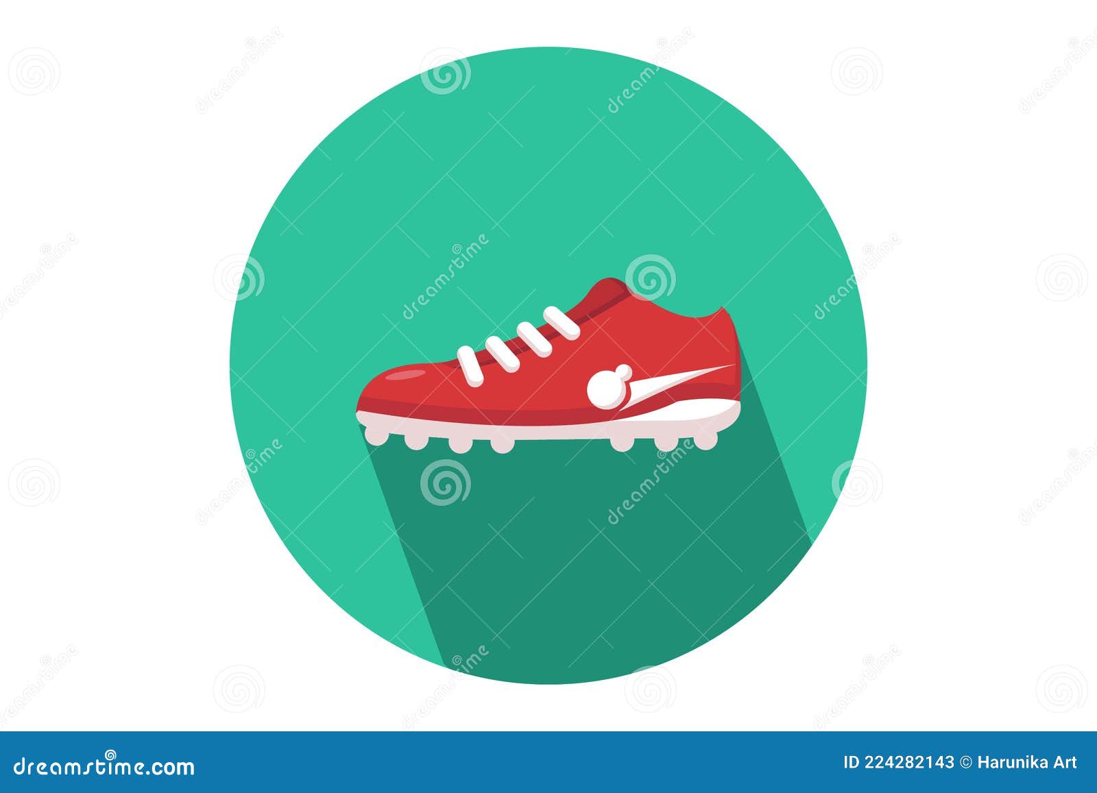 Football Competition Shoes Vector Design Stock Vector - Illustration of ...