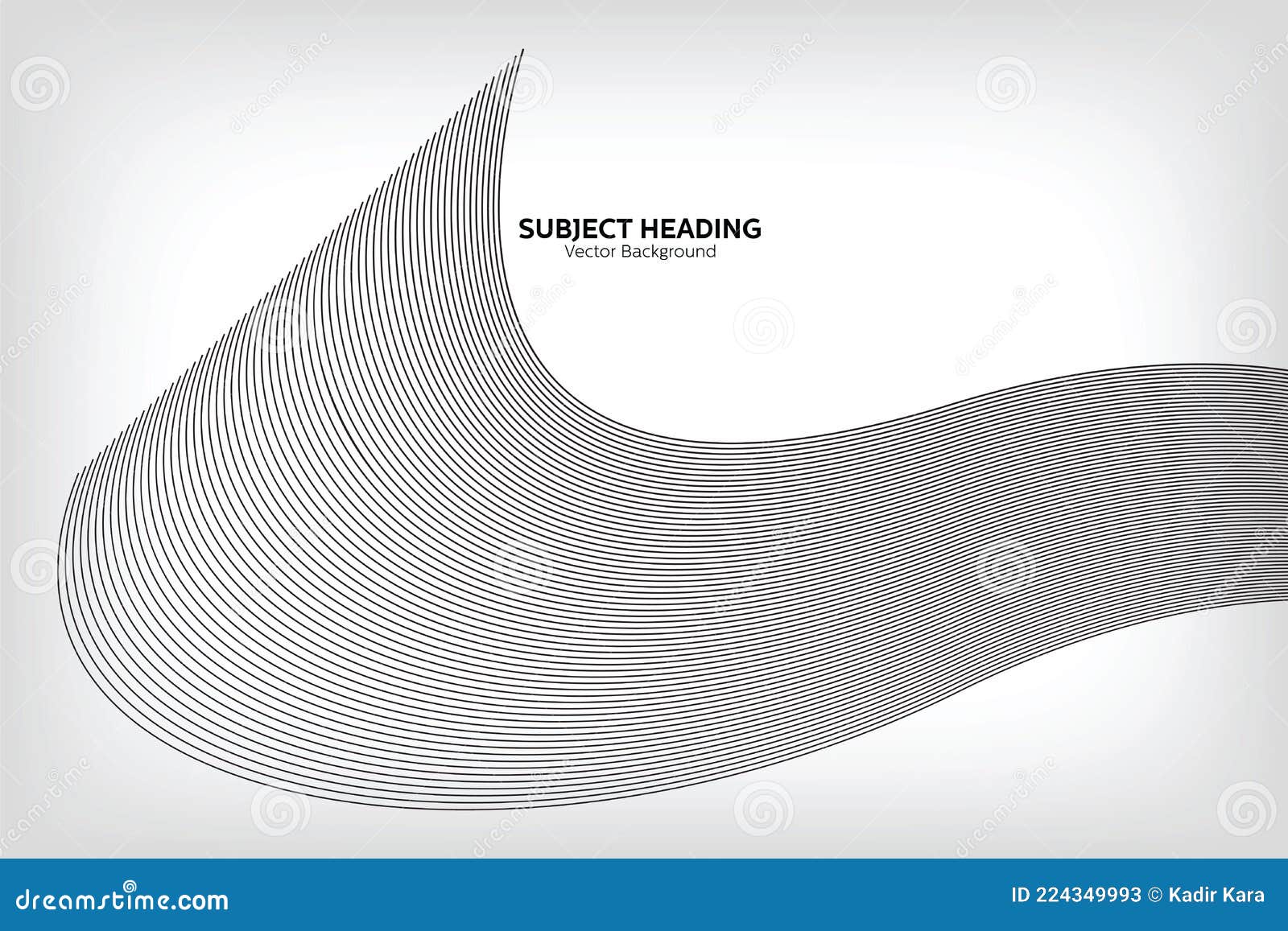 Abstract Linear Waves, Abstract Vector Background Designs, Illustration ...