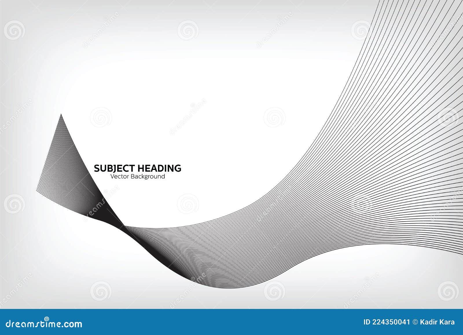 Abstract Linear Waves, Abstract Vector Background Designs, Illustration ...