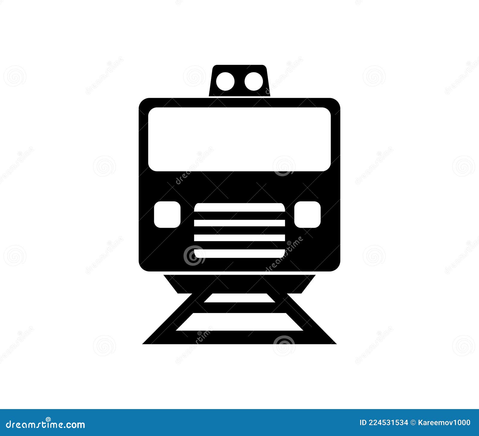 Train Icon Vector, Locomotive Vehicle Image Stock Vector - Illustration ...