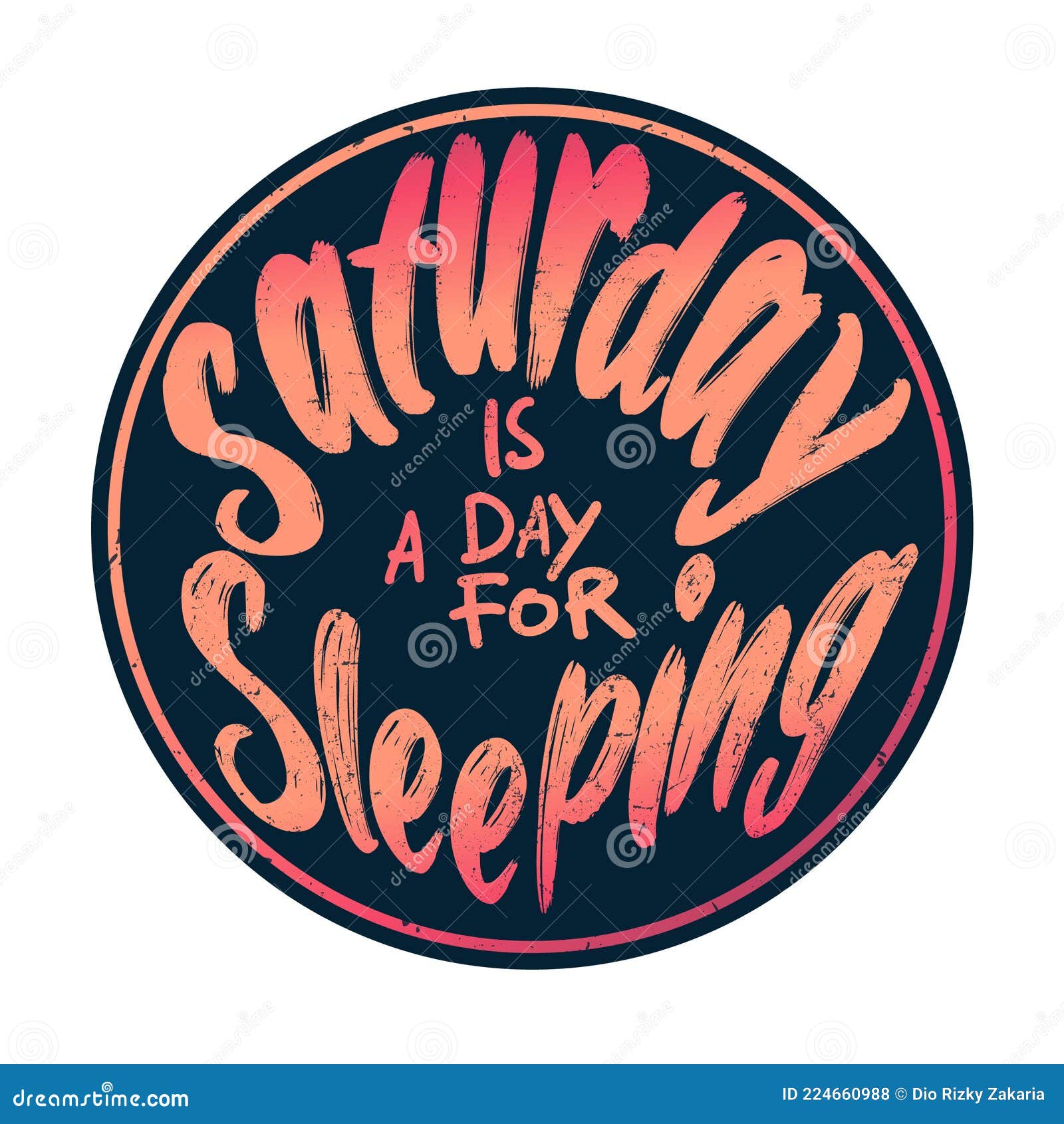 Saturday Morning Quotes - Saturday is a Day for Sleeping Stock ...