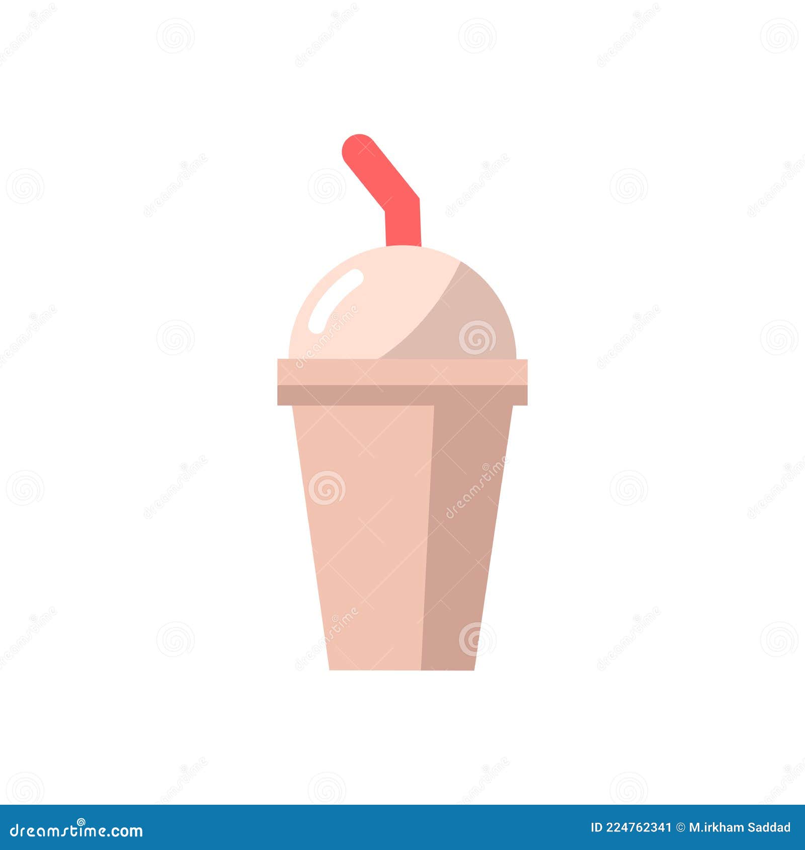 Vector Flat Juice Cup Icon. Suitable for the Theme of Drinks, Packaging ...