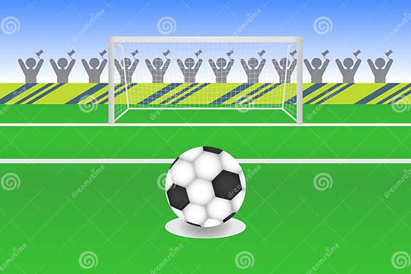 Illustration Vector Graphic of Soccer_Penalty Box Stock Vector ...